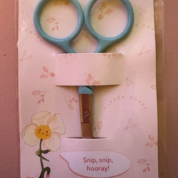Clever Poppy | Other | Blue Scissors | Poshmark